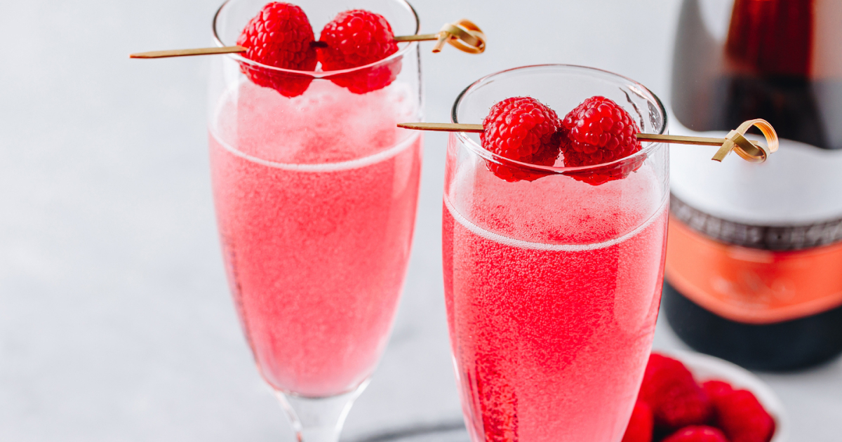 Pink 75 Cocktail | Nisa Locally